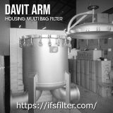 Davit Arm Housing Bag Filter | Multi Bag Housing SS304 SS316L